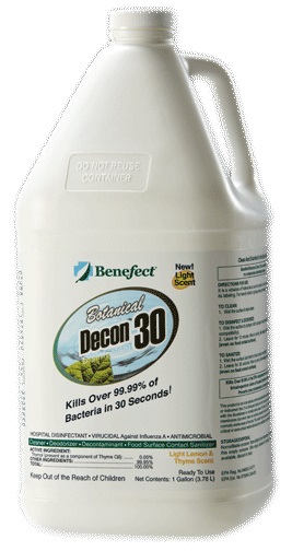 Benefect DECON 30 Disinfectant 4L Jug